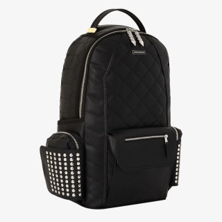 SPRAYGROUND Ranac BLACK BIKER QUILT