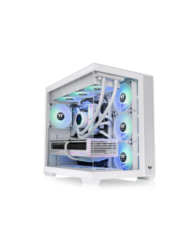 Thermaltake View 380 TG ARGB Snow White/Tempered Glass*2