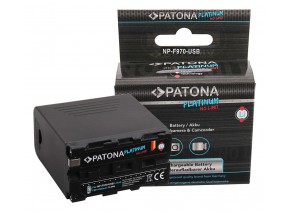 Patona 1304 Platinum NP-F960/F970 with USB Output and Micro USB Input