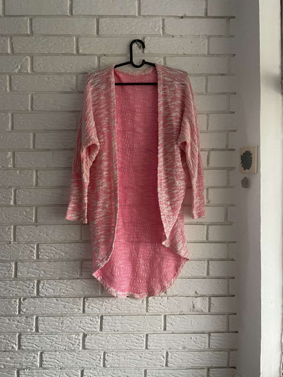 Pink kardigan one size