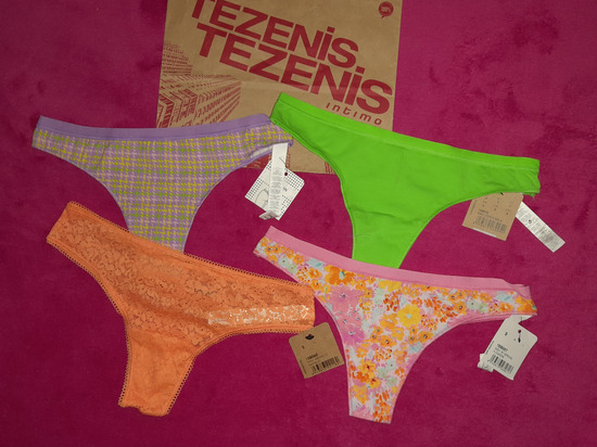 Tezenis 4kom tange/brazilke pamuk NOVO!%