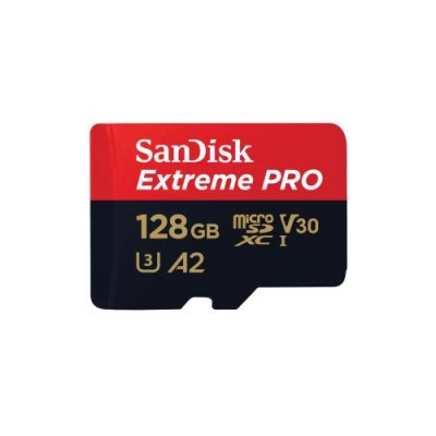 128GB Micro SDXC UHS-I memorijska kartica sa adapterom SanDisk Extreme Pro SDSQXCD-128G-GN6MA