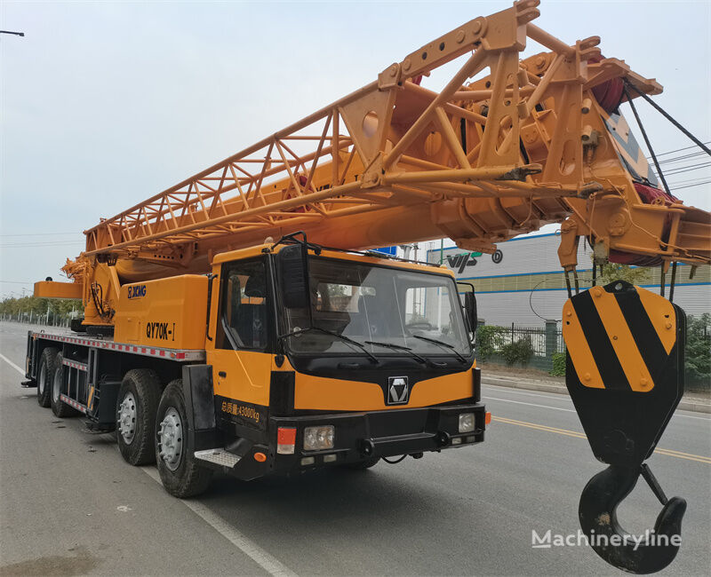 XCMG QY70K 70 ton 70t used wheel mobile truck crane pokretna dizalica