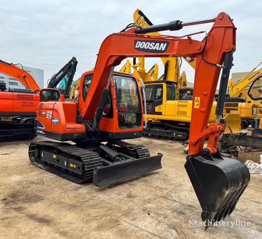 Doosan DX80 DX75 bager guseničar