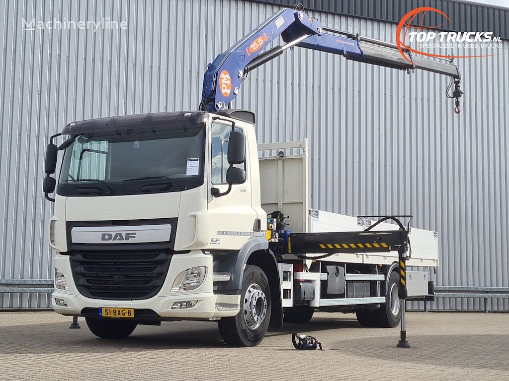 DAF CF 330 FA 15 TM Kraan, uitstootvrije / milieuzone toegankelijk! pokretna dizalica