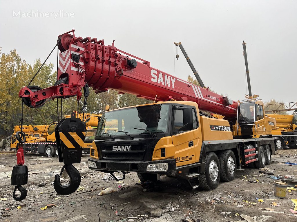 Sany STC500H 50 ton 50t used mobile truck crane pokretna dizalica