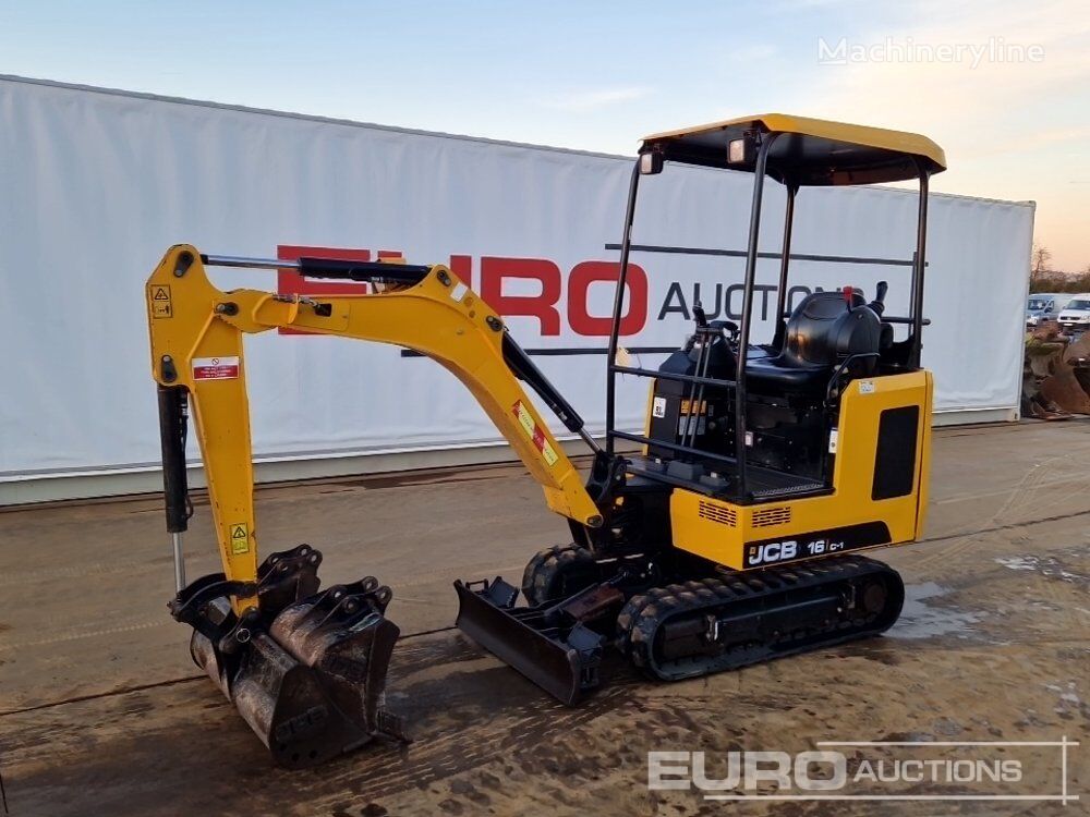 Prodaje se JCB 16C-1 mini bager na aukciji