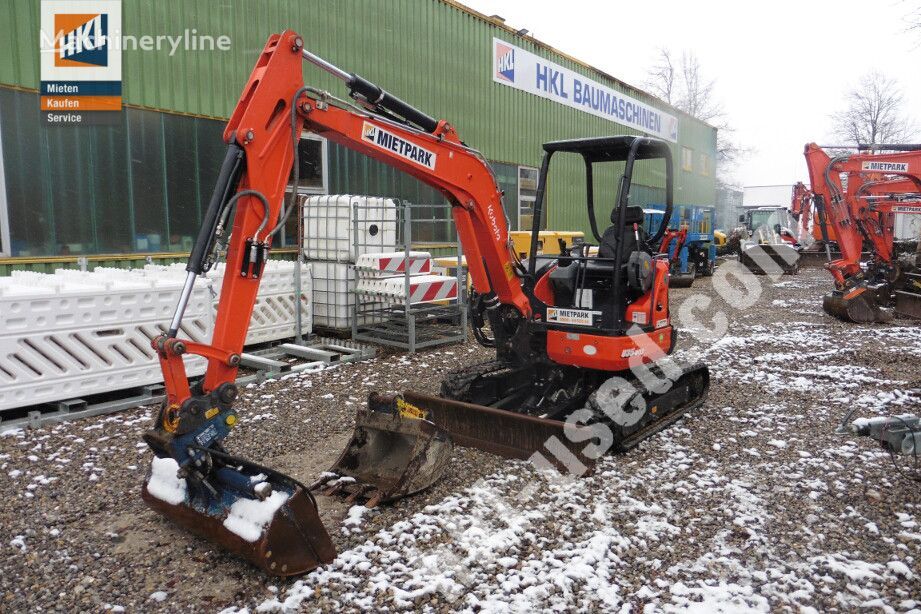 Kubota U 35-3 Canopy mini bager