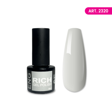 ENG RICH gel polish LIGHT GRAY art.2320 AKCIJA 2+1 GRATIS