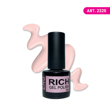 ENG RICH gel polish BABY PINK art. 2326 AKCIJA 2+1 GRATIS