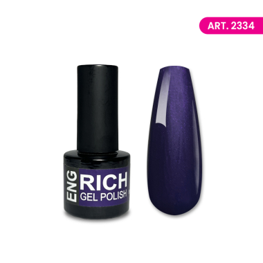 ENG RICH gel polish PURPLE art.2334 AKCIJA 2+1 GRATIS