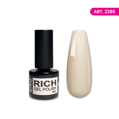 ENG RICH gel polish BABY NUDE art.2386 AKCIJA 2+1 GRATIS