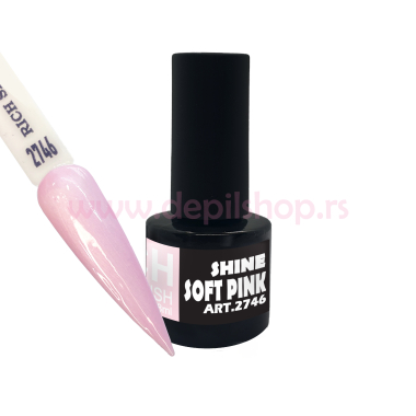 ENG RICH gel polish SHINE SOFT PINK art.2746 AKCIJA 2+1 GRATIS