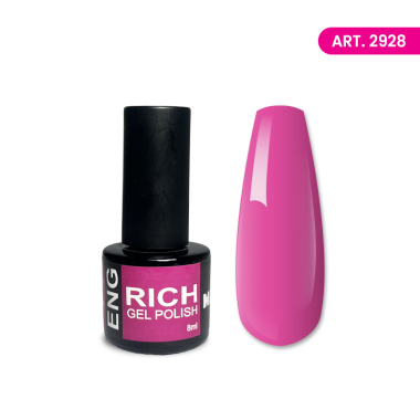 ENG RICH gel polish PINK MALIBU art.2928 AKCIJA 2+1 GRATIS