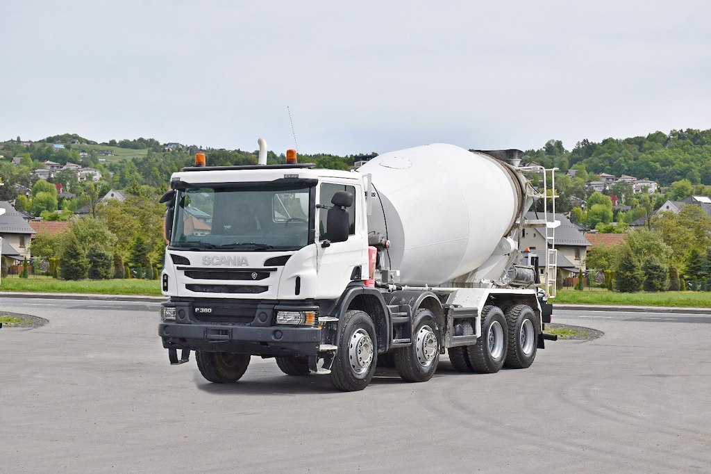 Scania P360 Betonmischer * 8x4 * Top Zustand kamion s mešalicom za beton