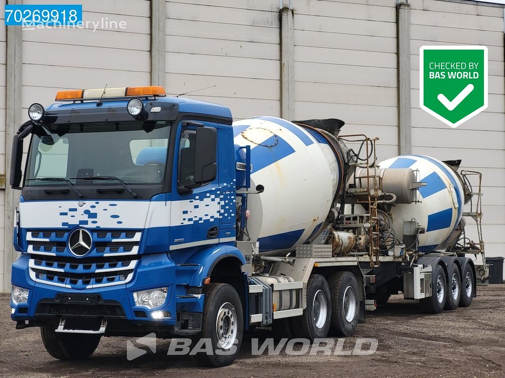 Novi Mercedes-Benz Arocs 2651 6X4 Retarder ClassicSpace 7m3 Euro 6 kamion s mešalicom za beton