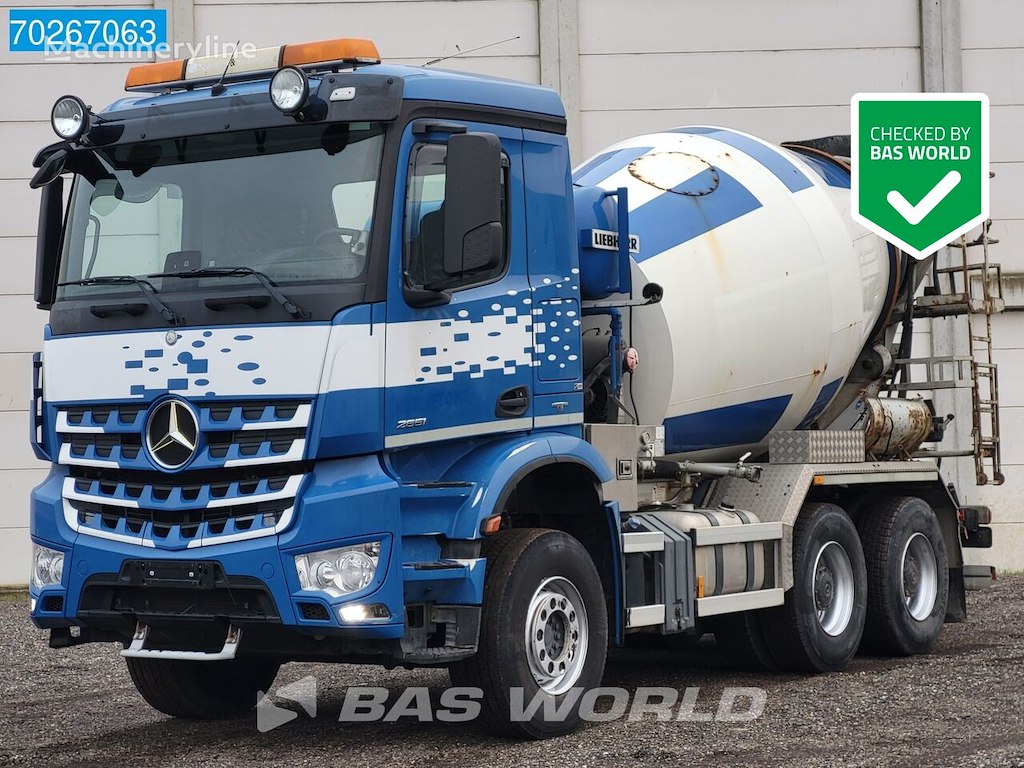 Mercedes-Benz Arocs 2651 6X4 Liebherr Mixer 7m3 Retarder ClassicSpace Euro 6 kamion s mešalicom za beton