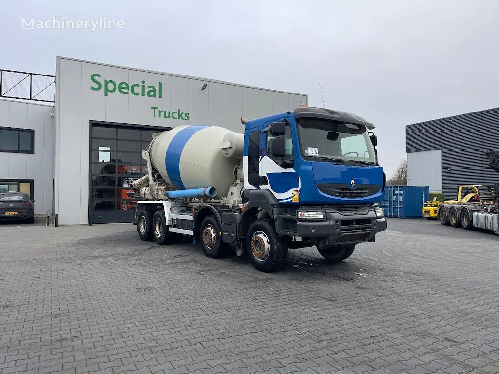 Renault Kerax 410 8x4 + Intermix 10m³ kamion s mešalicom za beton