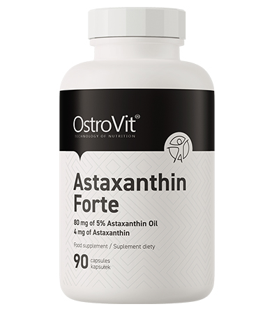 Astaxanthin FORTE (Astaksantin 4 mg) - 90 kapsula