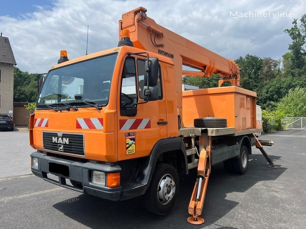 MAN 8.163 Ruthmann TK 250 auto dizalica s korpom