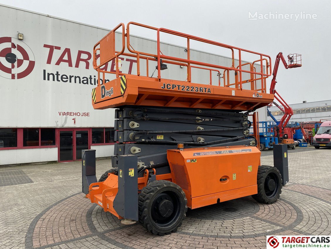 Dingli JCPT2223RTA SCISSOR 2223RTA 4x4x4 LIFT DIESEL WORK LIFT 2200CM 2 makazasta platforma