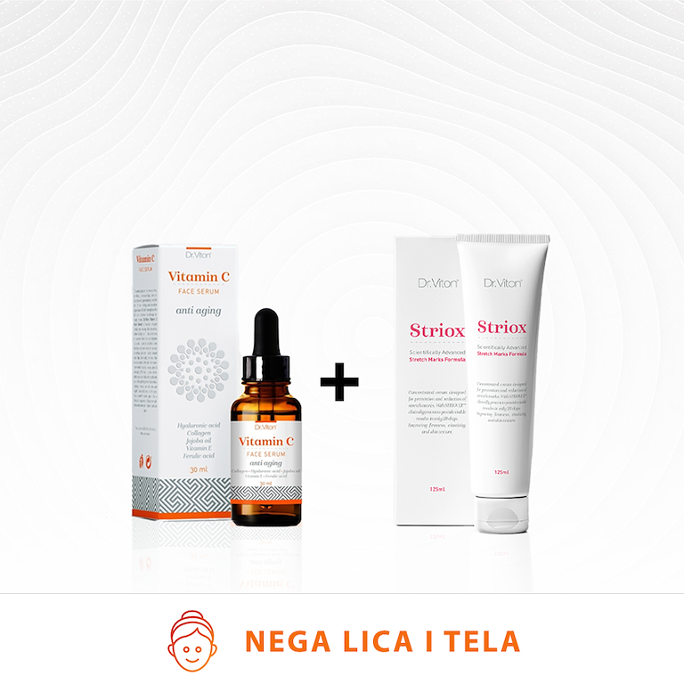 Dr.Viton Vitamin C Serum + Dr.Viton Striox