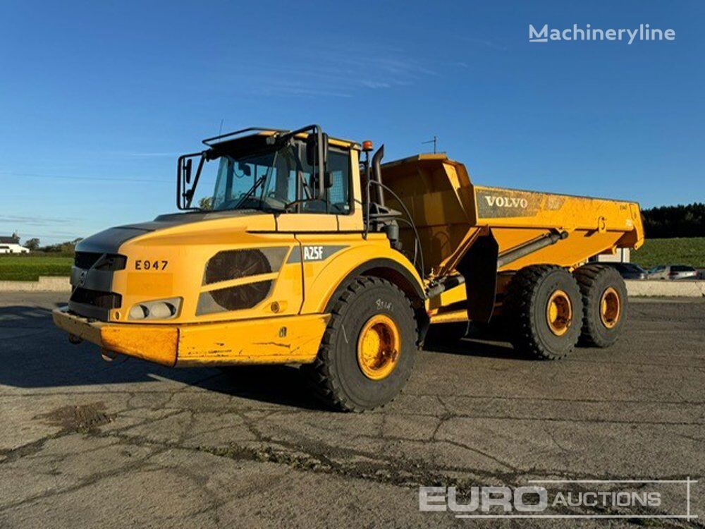 Prodaje se Volvo A25F zglobni damper na aukciji