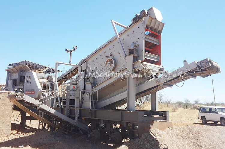 Novo Liming KE750-1 Mobile Primary Jaw Crusher 130-330 T/H mobilna postrojenje za drobljenje