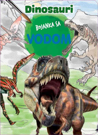 Dinosauri - bojanka sa vodom