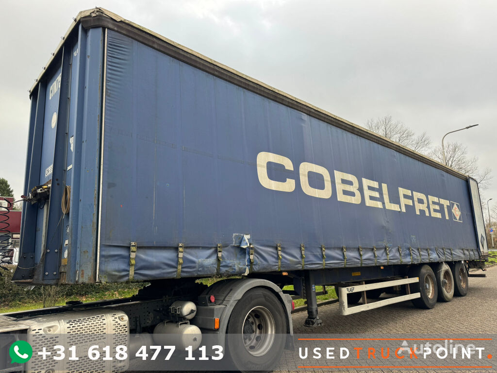 LAG 3-Asser / Open Roof / Drum Brakes / BPW Axle / NL trailer poluprikolica sa kliznom ceradom