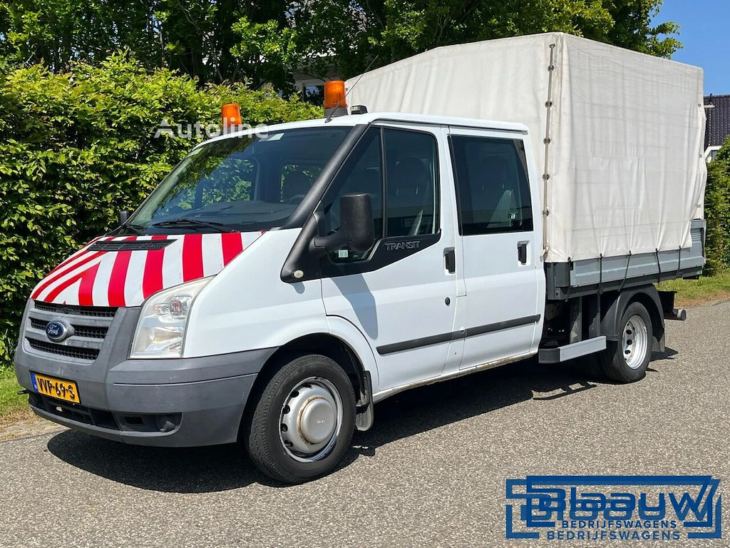 Ford Transit 350M dubbele cabine Huif Laadklep kamion s ceradom < 3.5t