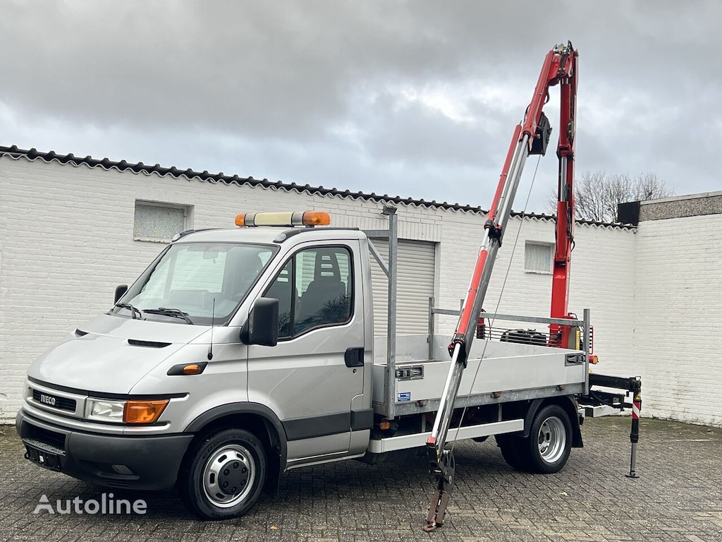 IVECO Daily 35C13 Hpi Pritsche + Fasi Kran 700 cm Ahk Lkw 3,5 t Euro 3 kamion s ravnom platformom < 3.5t