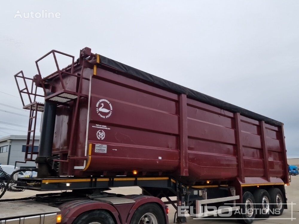 Prodaje se 2021 Swan Tri Axle Bulk Ipping Trailer, Easy Sheet poluprikolicu kipera na aukciji