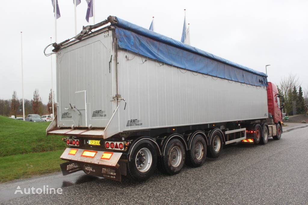 AMT TK400 60 m3 4 akslet tiptrailer m. nedfældbar side poluprikolica kipera