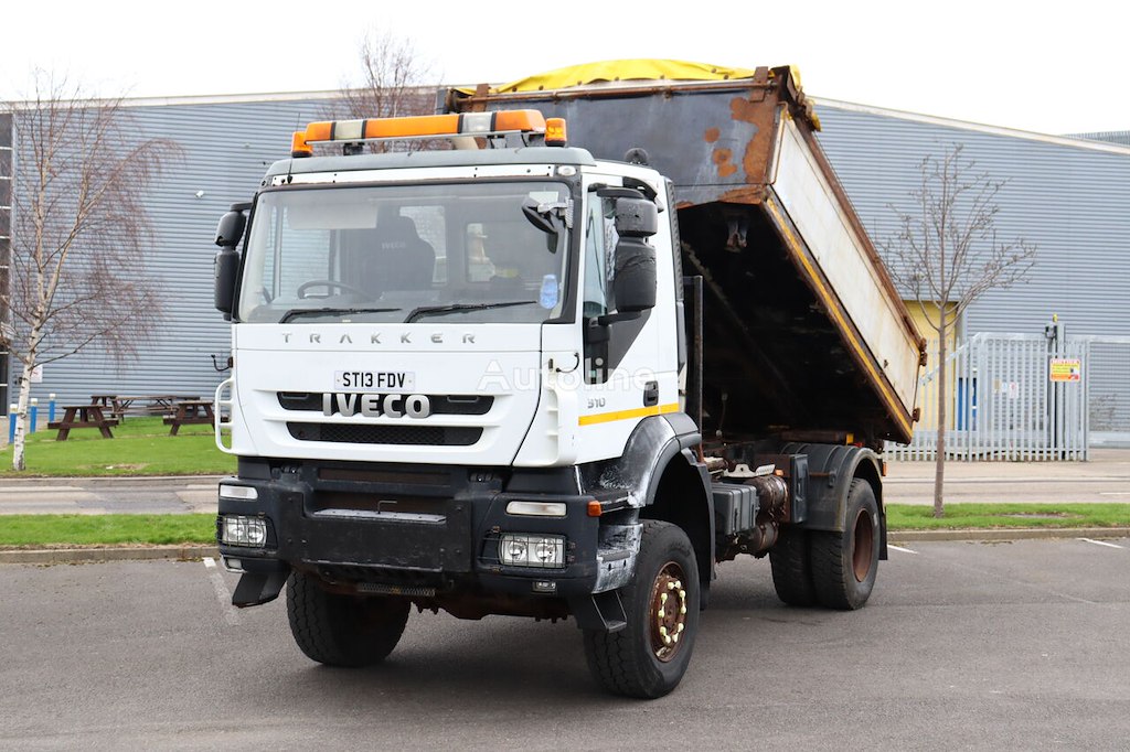 IVECO TRAKKER 310 4X4 OFF-ROAD DRAWBAR TIPPER (2013) kiper