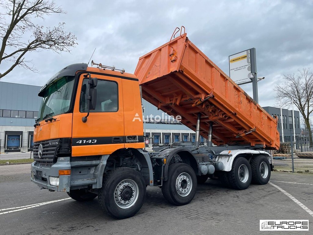 Mercedes-Benz Actros 4140 Full Steel - 8x6 - EPS 3 Ped - Airco kiper