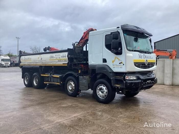 Renault C430 8x4 Tipper Grab kiper