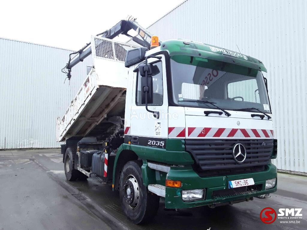 Mercedes-Benz Actros 2035 Hiab 102+remote 2 extens kiper