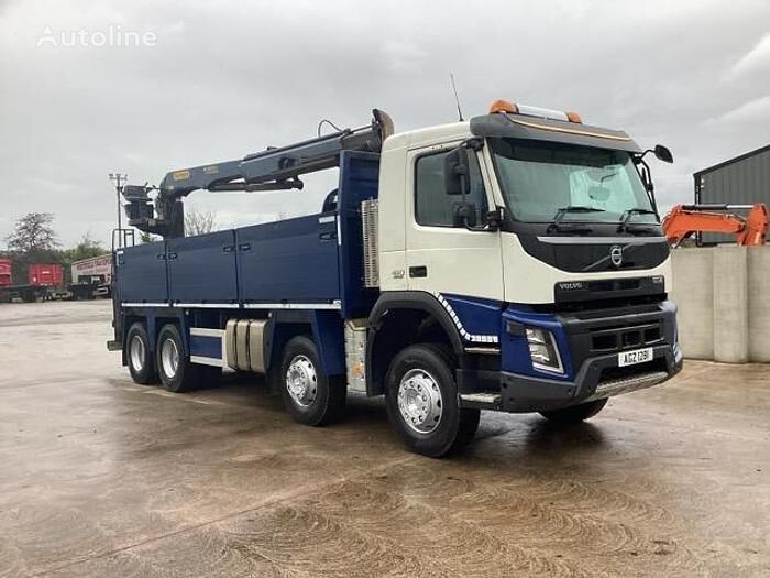 Volvo FMX410 8x4 Block Lorry kamion s ravnom platformom