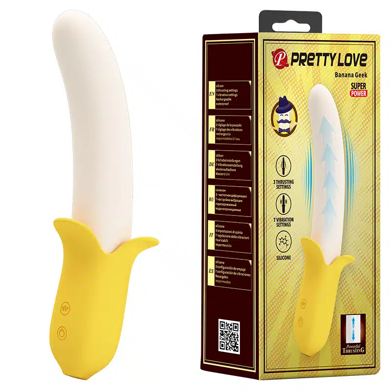 Pretty love Banana Geek Vibrator