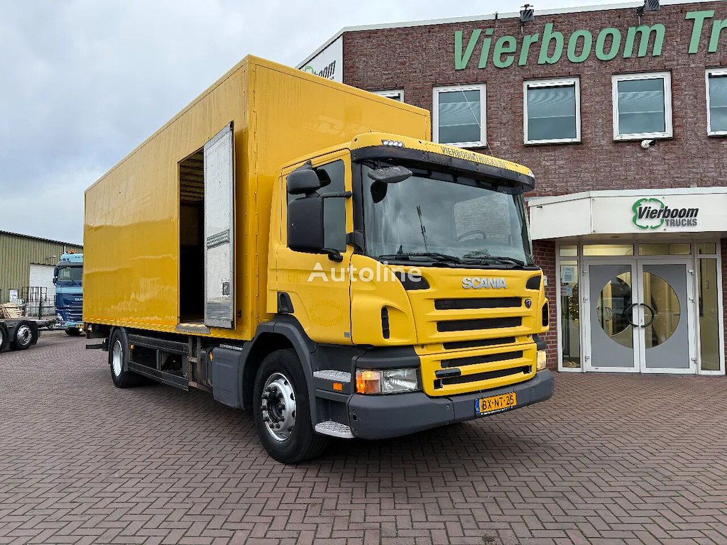 Scania P230 4X2 BOX WITH LIFT MANUAL GEARBOX HOLLAND TRUCK kamion furgon