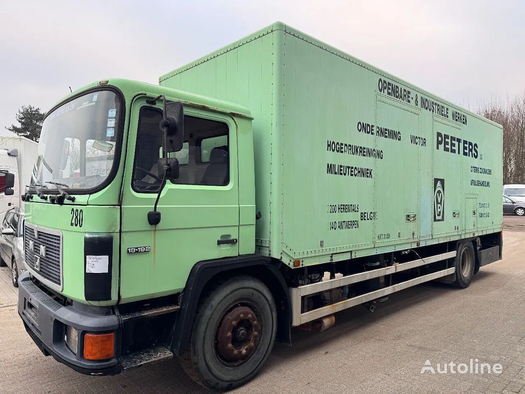 MAN 18.192 **6CYL-BELGIAN TRUCK+2ND MAN ENGINE** kamion furgon