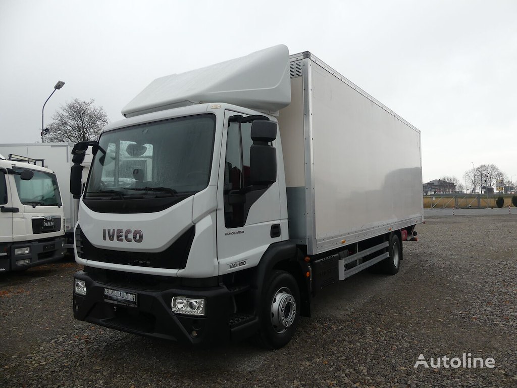 IVECO EURO CARGO 140-190L / KONTENER + WINDA / NISKI PRZEBIEG / TELMA kamion furgon