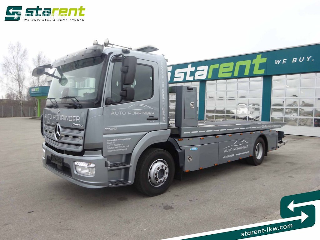 Mercedes-Benz Atego 1330L, 4x2 Abschleppwagen, Hubbrille, Seilwinde, Fernbedie šlep auto