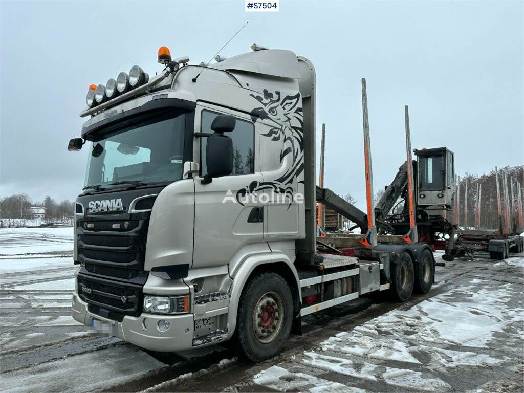 Scania R520 6X4 kamion za prevoz drva