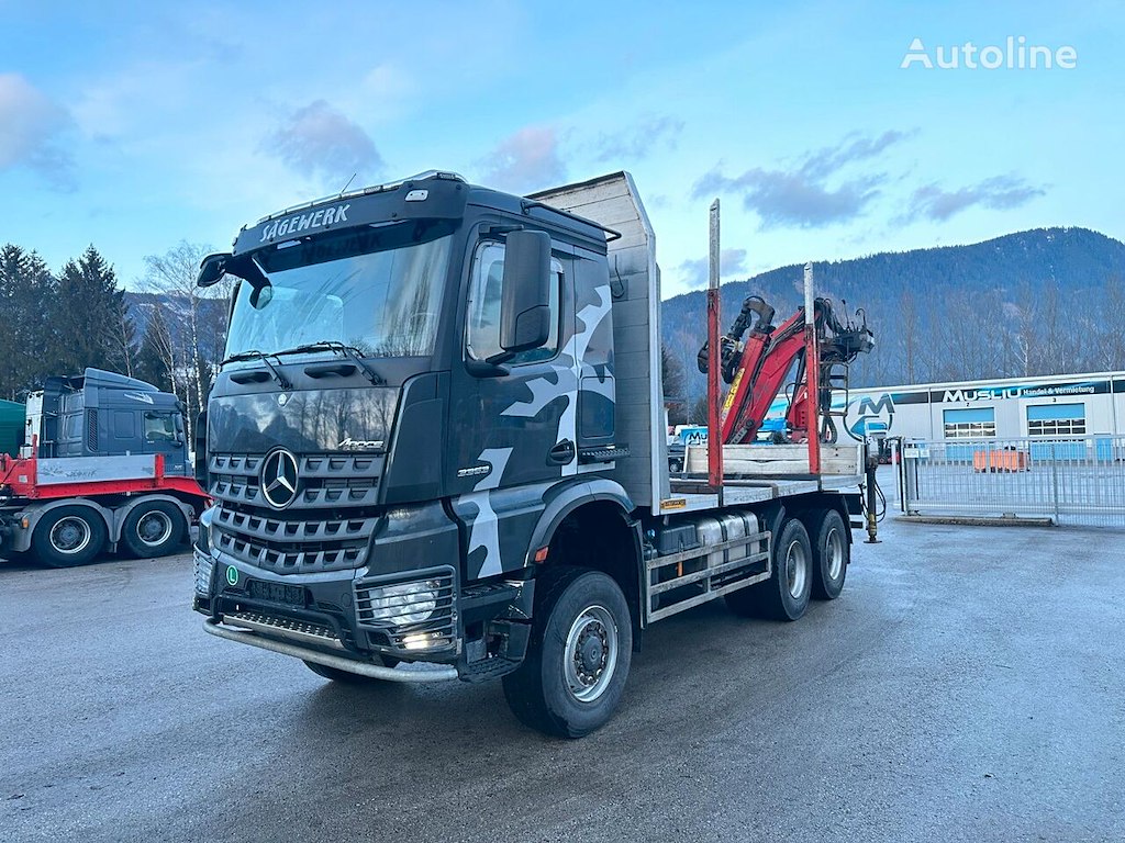 Mercedes-Benz Arocs 3353 kamion za prevoz drva