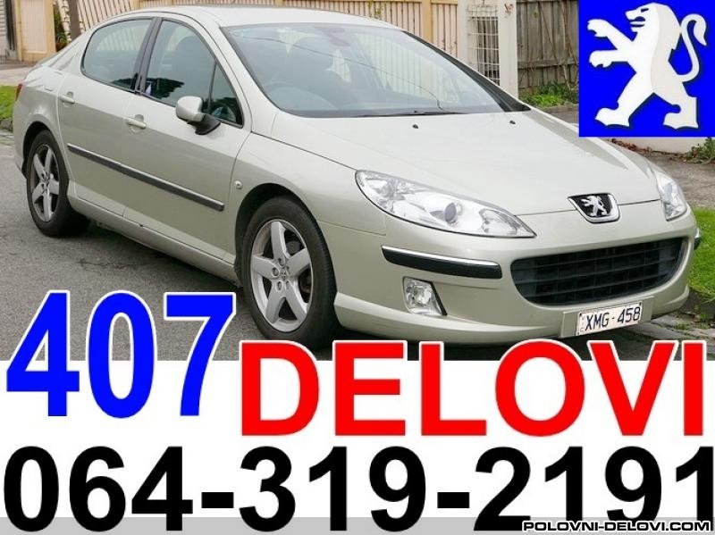 Peugeot 407 DIZNA PUMPA TURBINA Motor I Delovi Motora