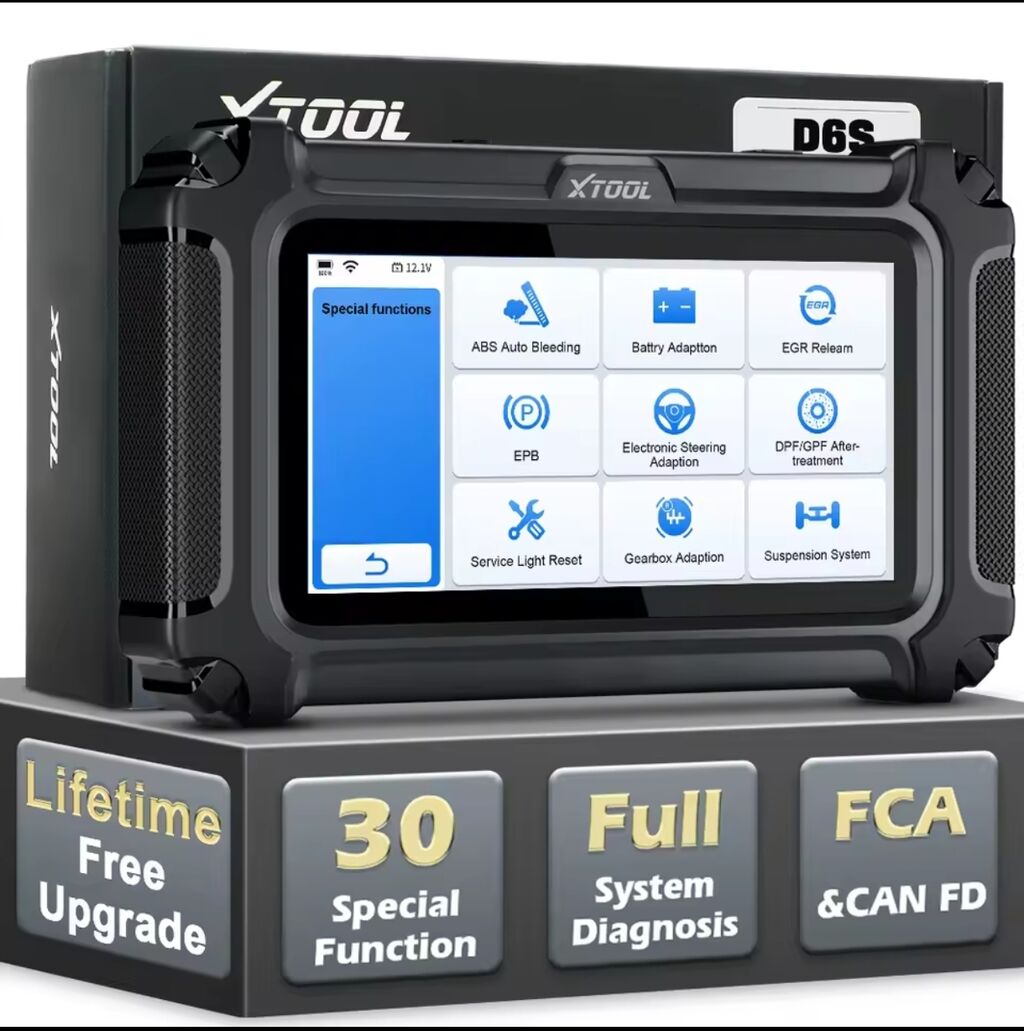 Novo- Xtool D6S OBD2 - 30 Resets CAN FD Auto Dijagnostika XTOOL D6S