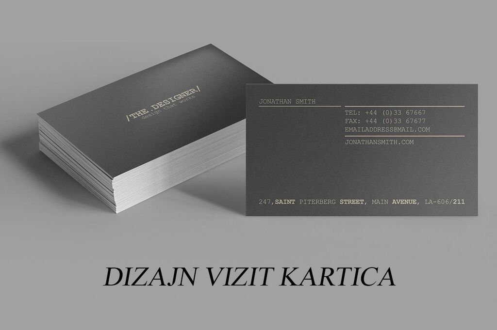 Reklamiranje, štampanje | Business cards | Design