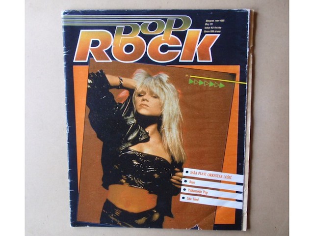 POP ROCK broj 121 - Mart 1989